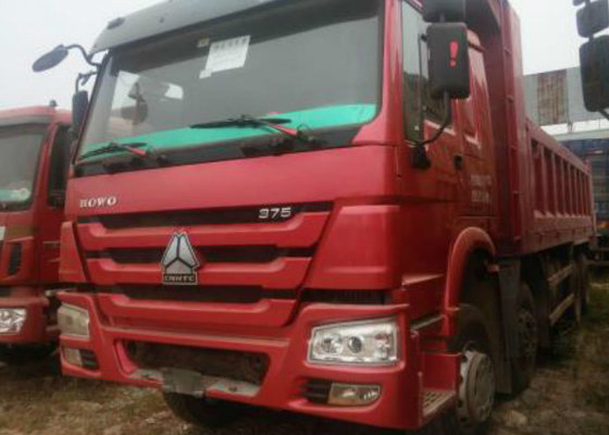 Camion à benne basculante lourd matériel en acier de haute résistance/camion à benne basculante simple résistant d'axe