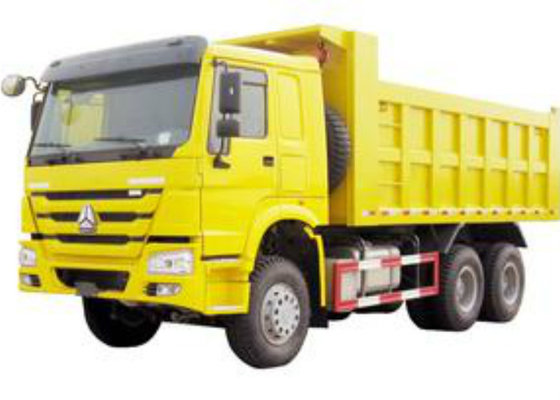 Camion à benne basculante lourd matériel en acier de haute résistance/camion à benne basculante simple résistant d'axe