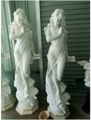 Carving Stone Statue Marble Sculpture for Garden Decoration