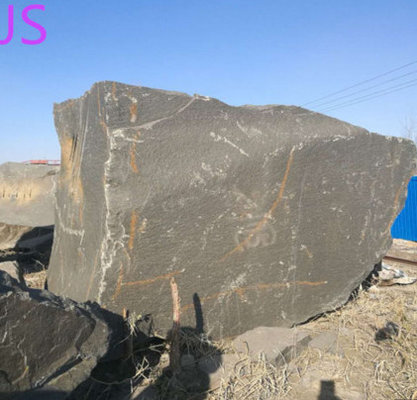Shanxi Black Granite Block Stone for Monument/Countertop/Fireplace/Engineering Slabs