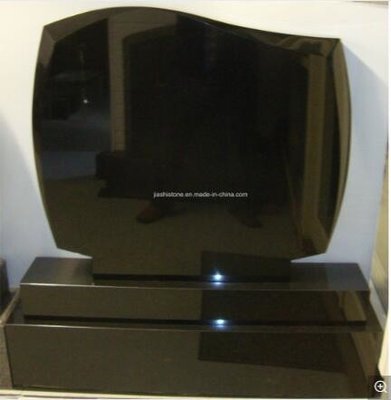 Black Granite Tombstone