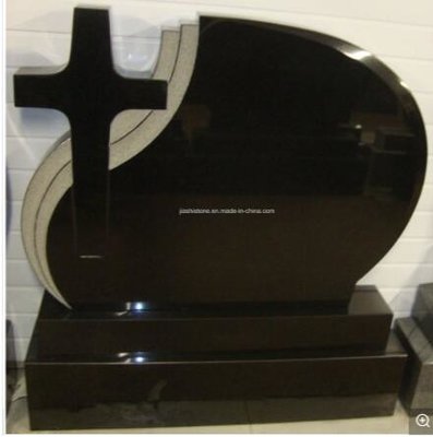 Black Granite Tombstone