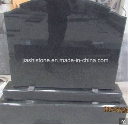Black Granite Tombstone