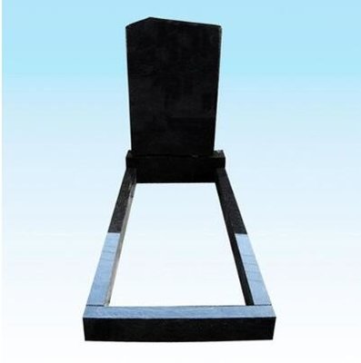 Black Granite Tombstone