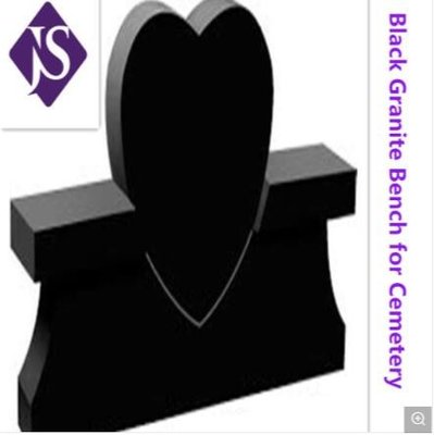 Polished Absolute Black Granite Headstone Gravestone for Cemetery