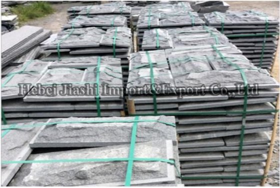 Garden Landscaping Paving Stone Polished Dark Grey Granite Driveway
