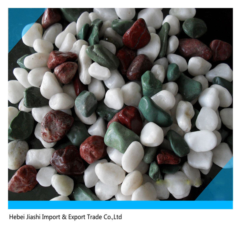 Natural River Stone Mixed Color Pebblestone and Cobblestone