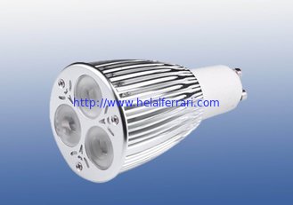 China Indoor 6W GU10 led replacement bulbs AC100V / 240V For Meeting Room supplier