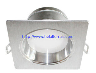 China 4 Inch 7W Square Samsung Dimmable LED Downlight with 560lm - 630lm supplier