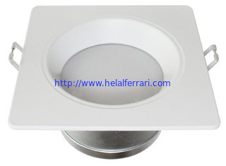 China 6 Inch 1200-1350lm Square Samsung Dimmable LED Downlight with 15w supplier