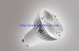 China Customized 3W GU10 LED Spotlight Bulbs , Life Span Indoor Lighting supplier