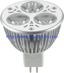 China Epistar Led , Dimmable MR16 LED Spotlight Bulbs 3*1W For House Lighting supplier