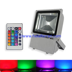 China 100w High lumen RGB Waterproof LED Flood Light AC85-265V With Good Heat Dissipation supplier