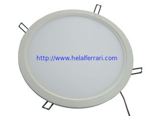 China Round Flat Panel LED Light SMD 3528 450lm - 500lm For Store / Shop Lighting supplier