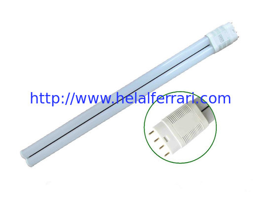 Pure White 1800lm 18W T8 LED Tube Lights 4pin 2G11 For School or Supermaket supplier