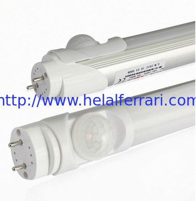 12W PIR Infrared Induction T8 LED Tube Lights 1400lumen For Office supplier