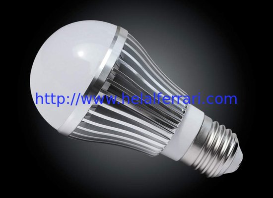 Aluminum Alloy Samsung 5630 LED Globe Bulbs Dimmable 8W G60 supplier