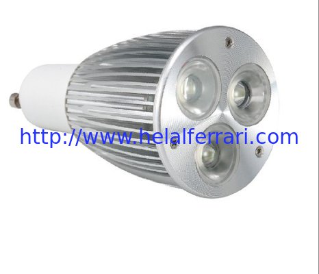 Indoor 6W GU10 led replacement bulbs AC100V / 240V For Meeting Room supplier