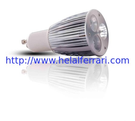 Indoor 6W GU10 led replacement bulbs AC100V / 240V For Meeting Room supplier