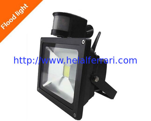 10Watt Waterproof LED Flood Light with Sensor For Clubs , Hotels supplier