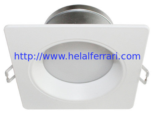 6 Inch 1200-1350lm Square Samsung Dimmable LED Downlight with 15w supplier