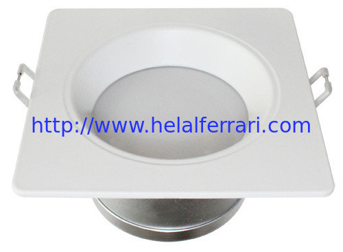 6 Inch 1200-1350lm Square Samsung Dimmable LED Downlight with 15w supplier