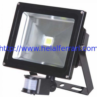 30W IP65 Pure White Waterproof LED Flood Light With sensor , Color Changing supplier
