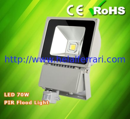 70W Outdoor Waterproof LED Flood Light Fixtures With Sensor For Clubs supplier