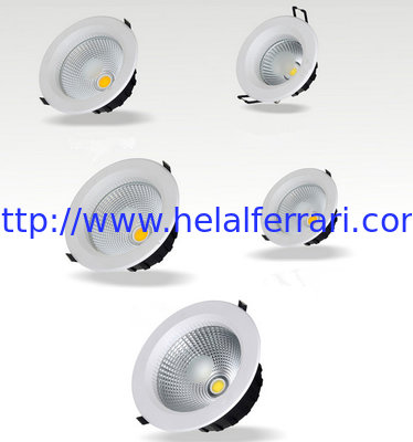 750lm COB Dimmable LED Downlight 10W Genesis Photonics for home supplier