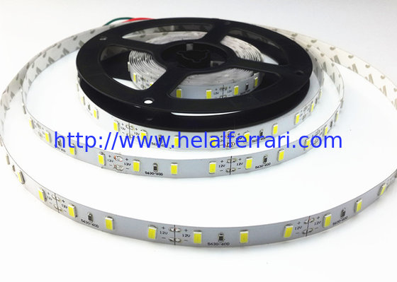 12V DC Waterproof IP67 Flexible LED Strip Light For Bars , Advertising in SMD5730 leds supplier