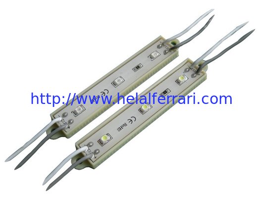 Outdoor Advertising Waterproof 3528 SMD LED RGB Module 3PCS 0.24W supplier