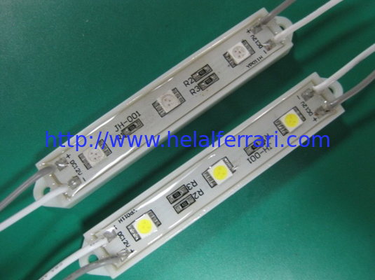 High Lumen Waterproof SMD 5050 LED Module , 3PCS 3 Years Warranty supplier