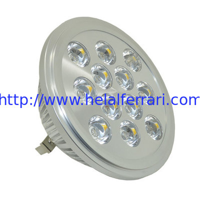 12W AR111  LED Spotlight Bulbs CE RoHS certified Aluminum Radiator Fins supplier