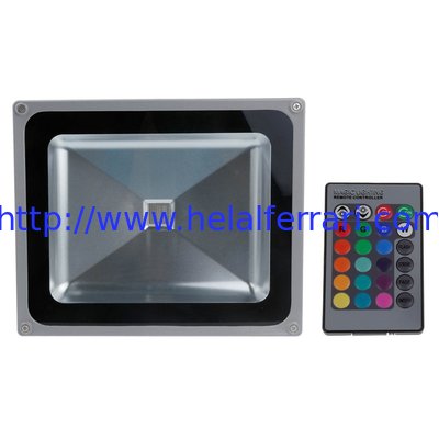 100w High lumen RGB Waterproof LED Flood Light AC85-265V With Good Heat Dissipation supplier