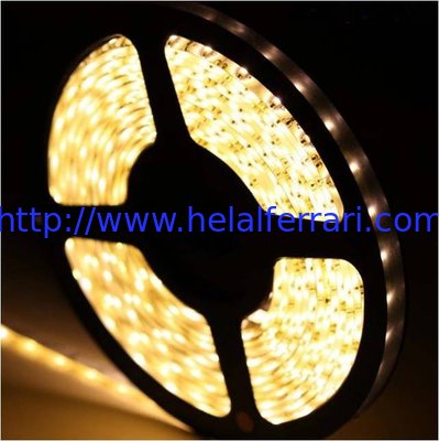 SMD3528 IP20 5Colors Flexible LED Strip Light with High Luminance in 3 years warranty supplier