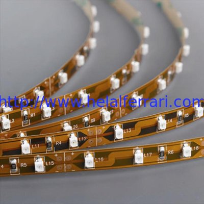 SMD3528 IP20 5Colors Flexible LED Strip Light with High Luminance in 3 years warranty supplier