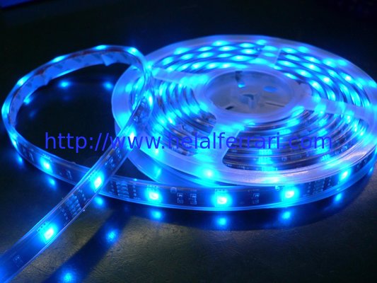 SMD3528 IP20 5Colors Flexible LED Strip Light with High Luminance in 3 years warranty supplier