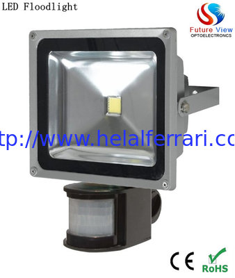 Industrial Sensor Waterproof LED Flood Light 20W AC85-265V With 2000lm - 2200lm supplier