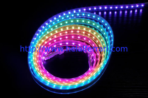 60 LEDs / Meter Flexible 12V / 24V LED Strip Light SMD 5050 Warm White supplier