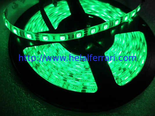 50000 Hours 24V Flexible LED Strip Light , Non-Waterproof SMD 5050 LED Chip supplier