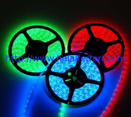 50000 Hours 24V Flexible LED Strip Light , Non-Waterproof SMD 5050 LED Chip supplier