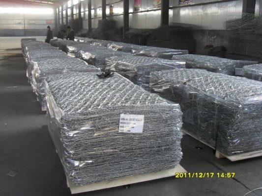 high quality pvc coated gabion mesh for riverbank protection