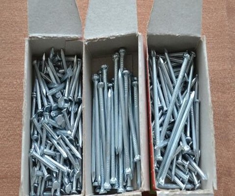 galvanized concrete nail