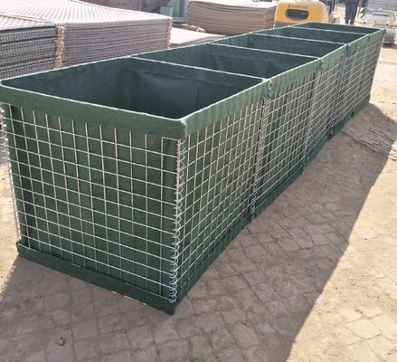military hesco welded gabion bastion barrier/hesco gabion barrier