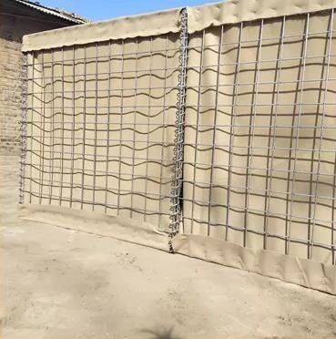 military hesco welded gabion bastion barrier/hesco gabion barrier