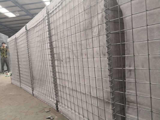 defensive hesco gabion bastion barrier