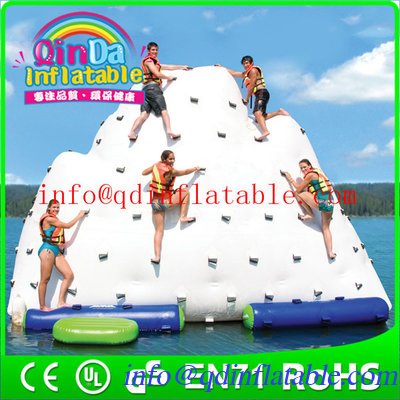 QinDa Inflatable PVC inflatable iceberg inflatable water game PVC inflatable water iceberg