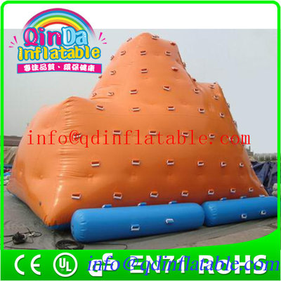 Inflatable float island Fun popular inflatable water game Inflatable iceberg for sale