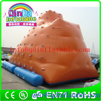 Inflatable float island Fun popular inflatable water game Inflatable iceberg for sale