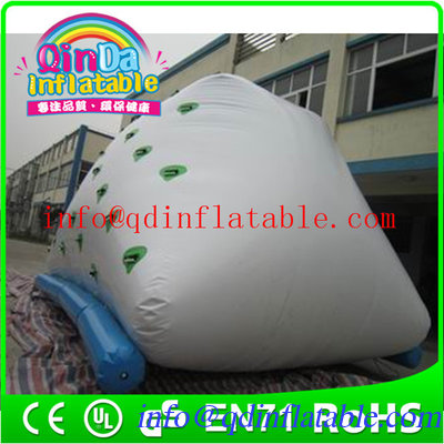 Qin Da aqua iceberg game popular design inflatable iceberg,water climbing games